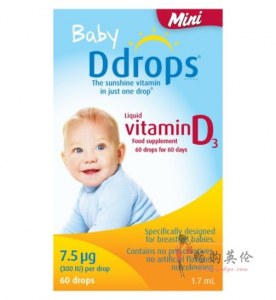 Ddrops纯天然婴儿维他命D滴液 Baby Ddrops® Mini | 畅购英伦